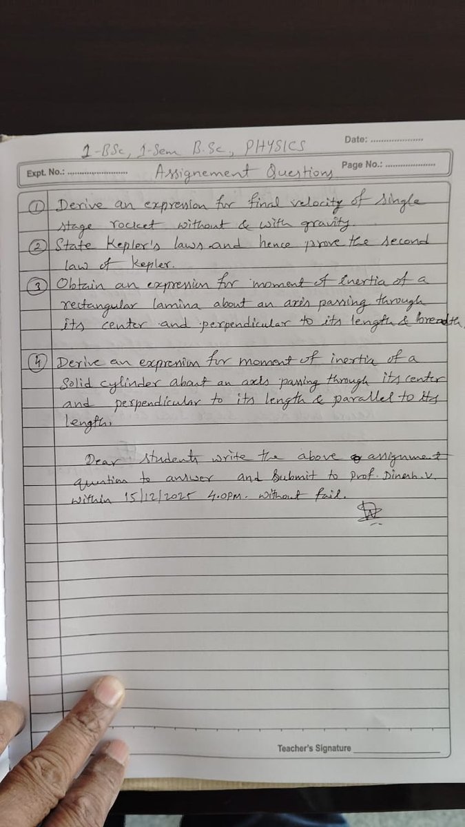 Derive an expression for the final velocity of a single-stage rocket with..