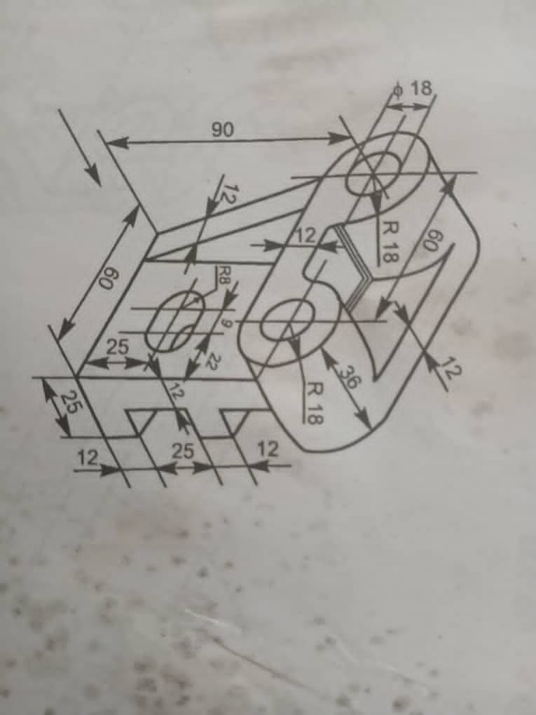 The image shows a technical drawing with various dimensions labeled. It i..