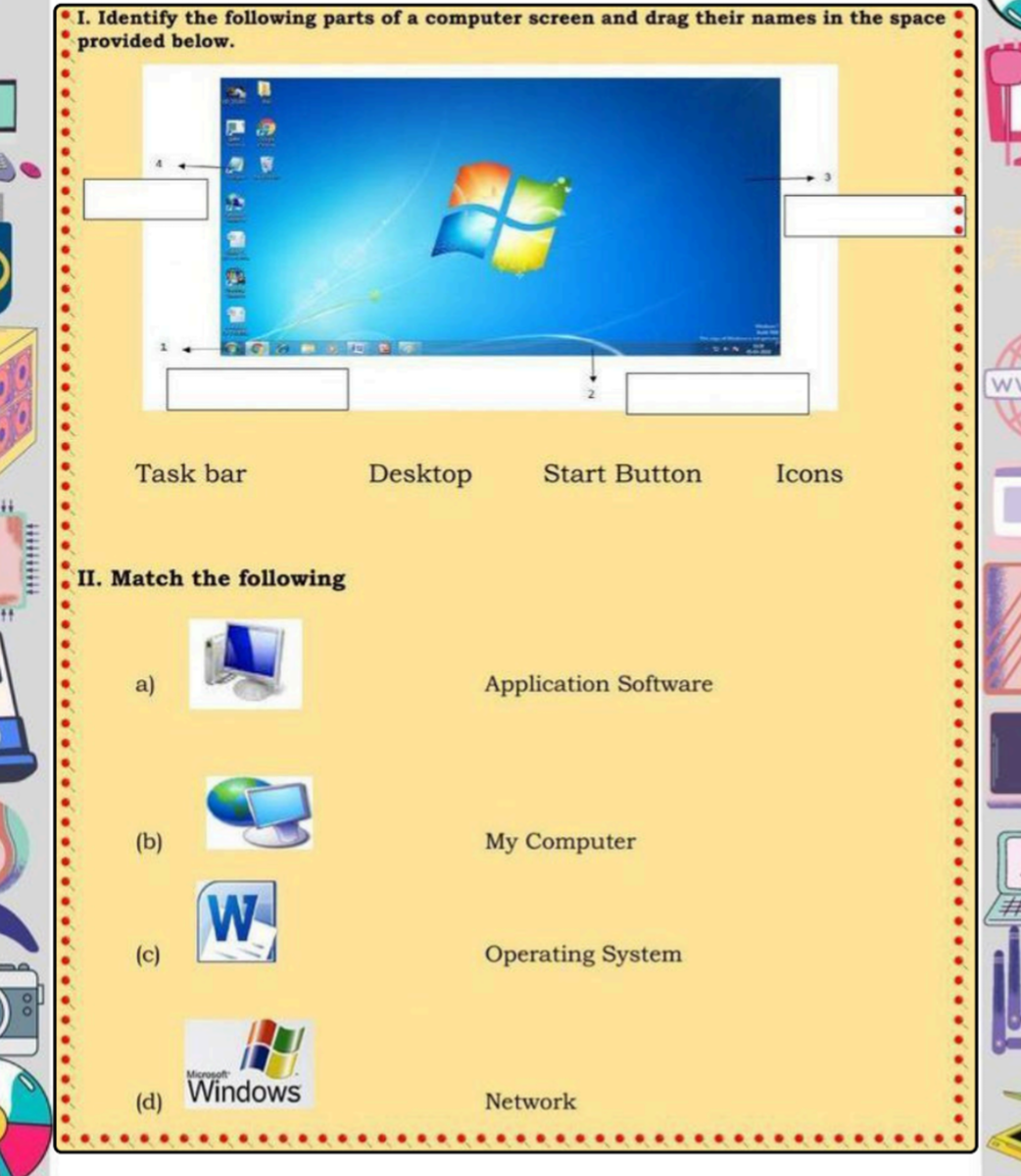 What Are The Parts Of The Desktop Screen