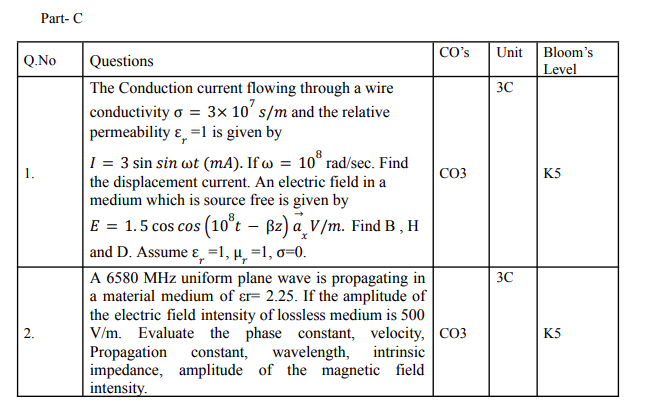 The conduction current flowing through a wire with conductivity \sigma