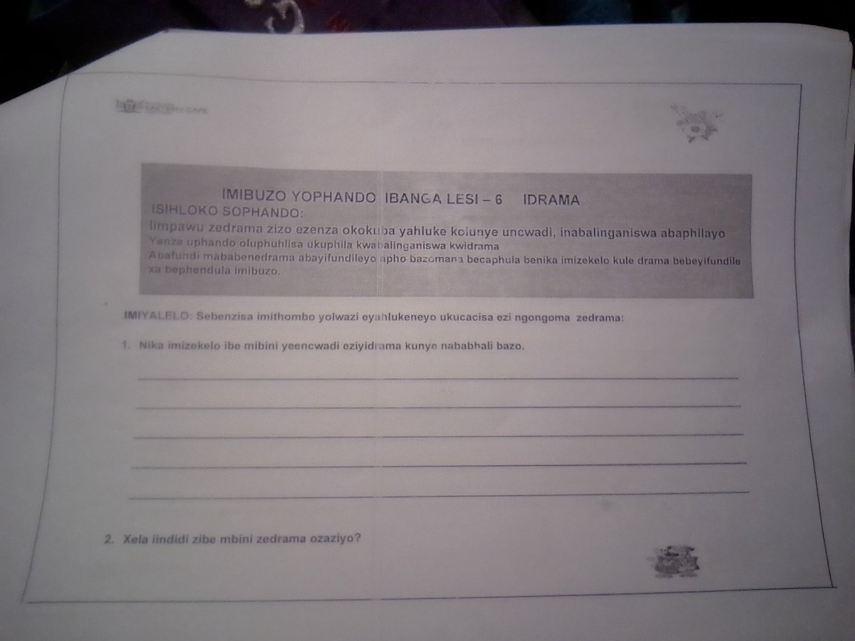 Give two examples of drama books and their authors. Name two types of dra..