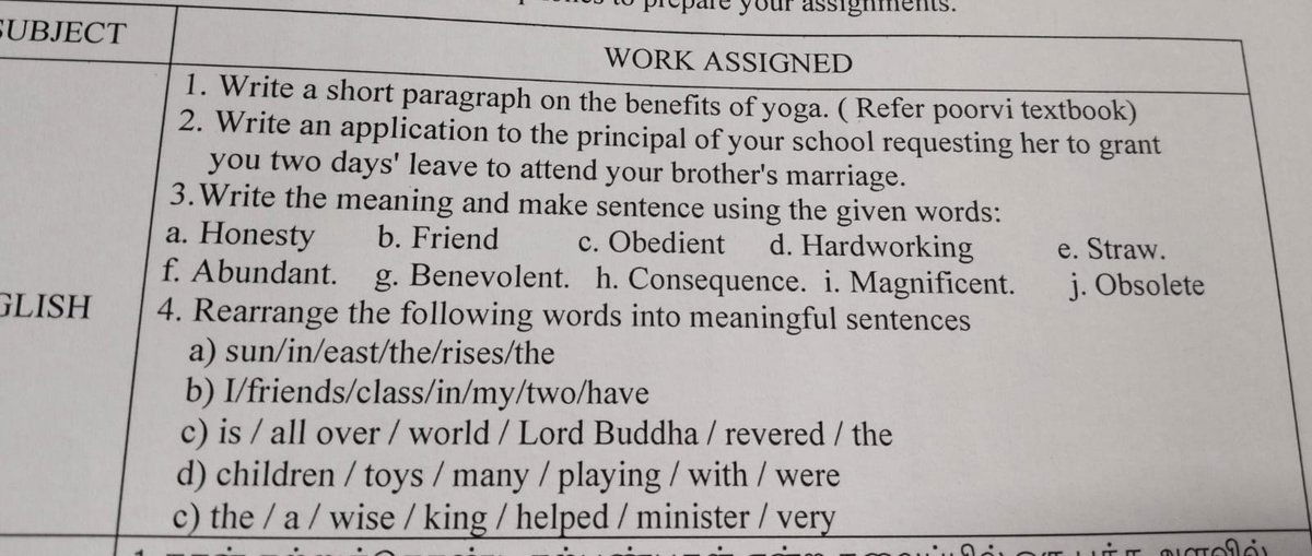Write a short paragraph on the benefits of yoga. (Refer poorvi textbook)
