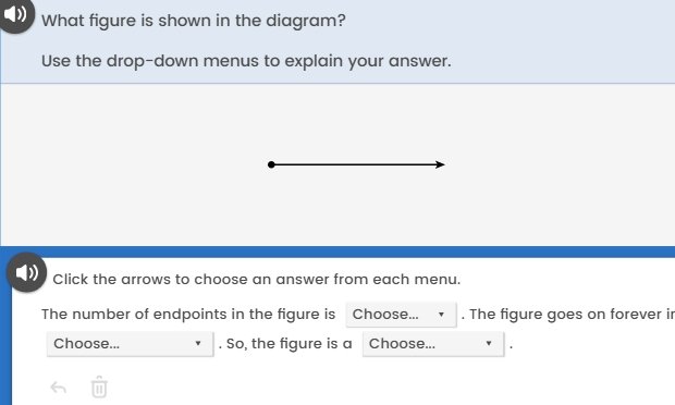 What figure is shown in the diagram? Use the drop-down menus to explain
