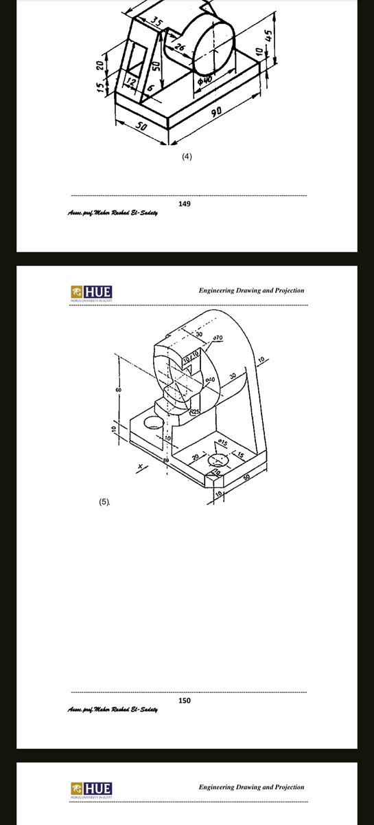 Engineering drawing questions. | Filo
