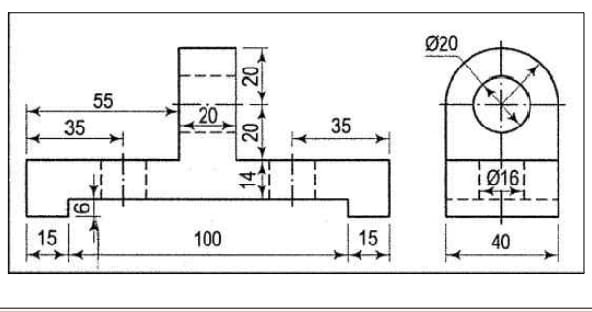Given the technical drawing with the following dimensions: Base length: 1..
