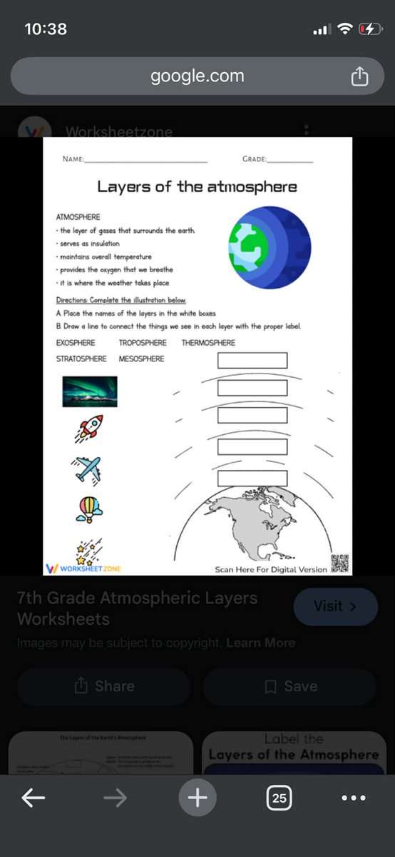 Layers of the atmosphere ATMOSPHERE the layer of gases that surrounds th..
