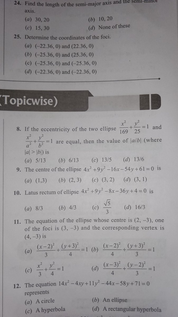 If the eccentricity of the two ellipse \frac{x^2}{169} + \frac{y^2}{25}
