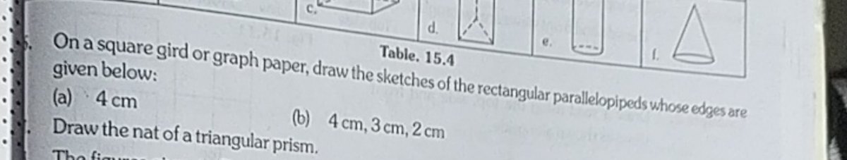 How To Draw A Rectangular Prism On Graph Paper