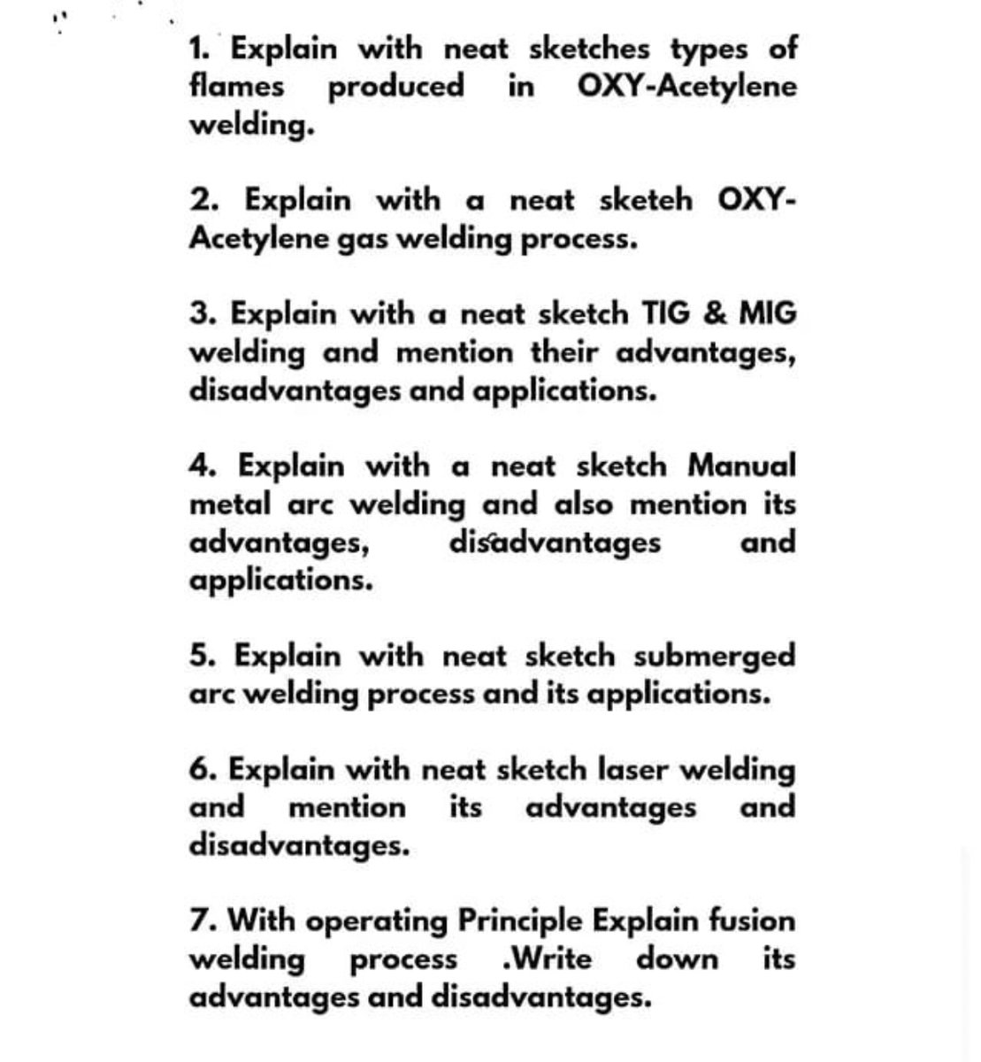 Explain with neat sketches types of flames produced in OXY-Acetylene weld..