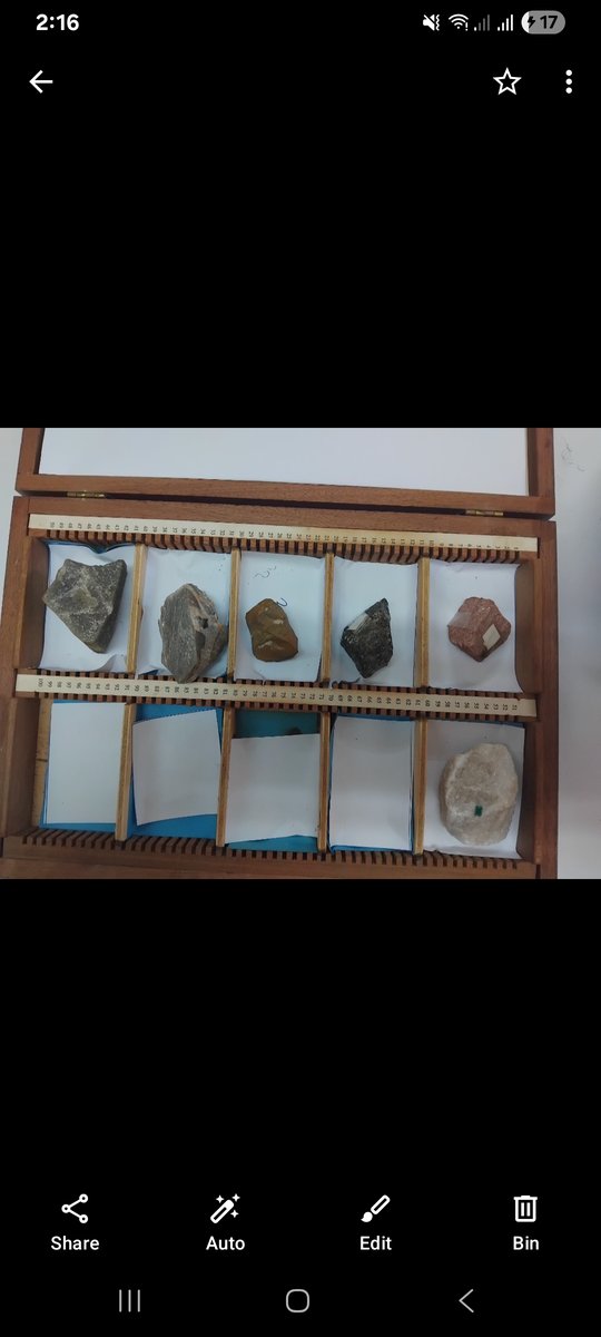 Correctly identify the given rock types and give common names to them...