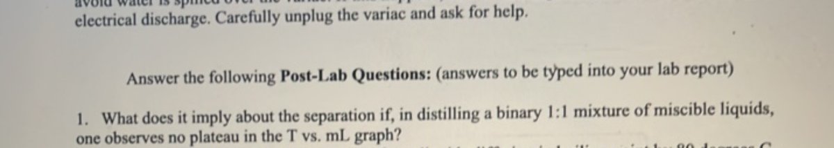 Answer the following Post-Lab Questions: (answers to be typed into your l..