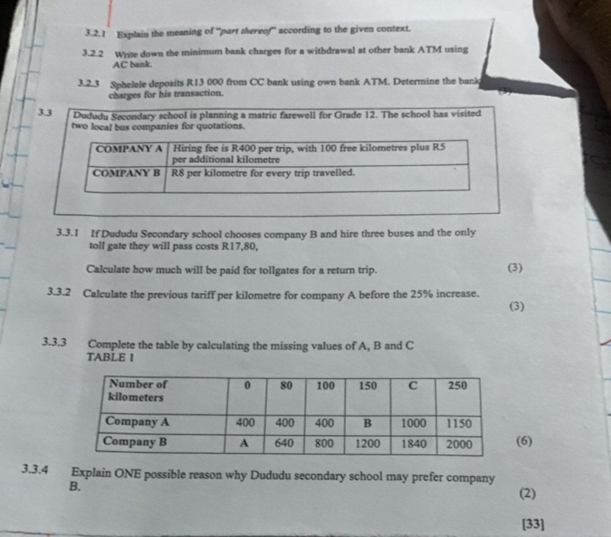 Questions 3.2.1 Explain the meaning of "part thereof" according to the g..