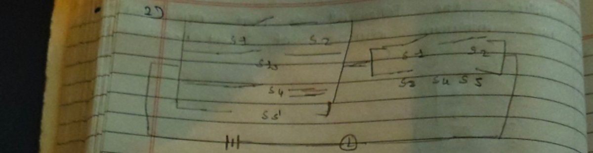 The image provided shows a circuit diagram with multiple switches (S1, S2..