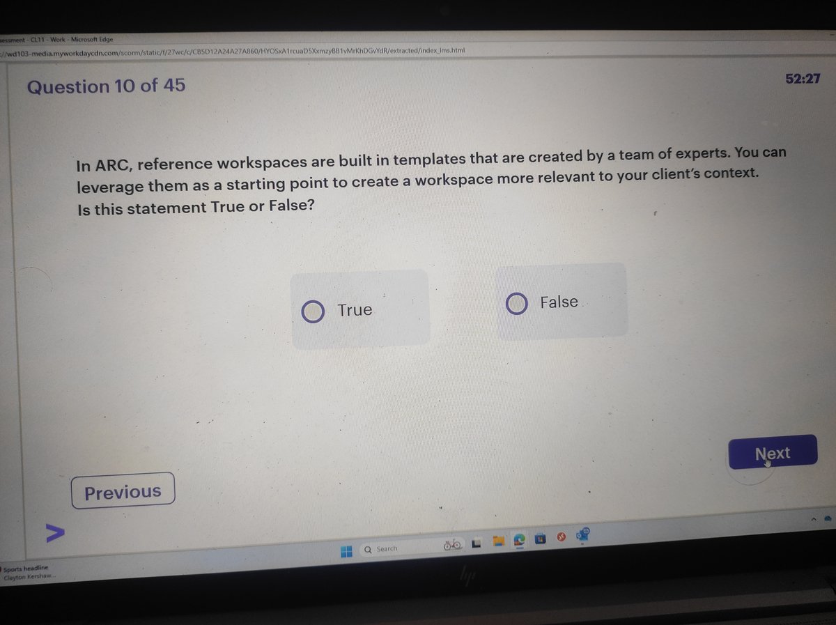 In ARC, reference workspaces are built in templates that are created by a..