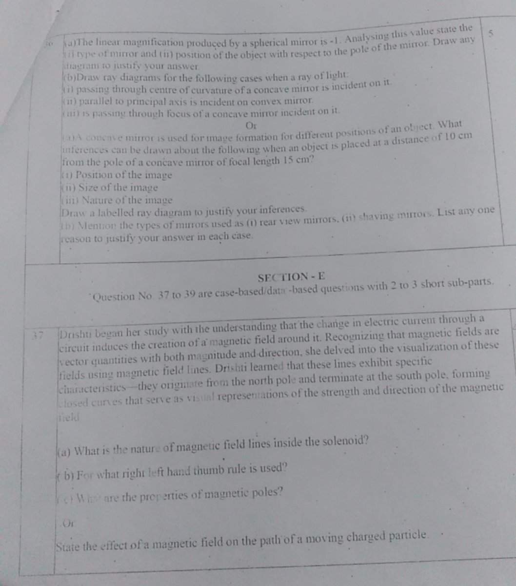 Drishti began her study with the understanding that the change in electri..