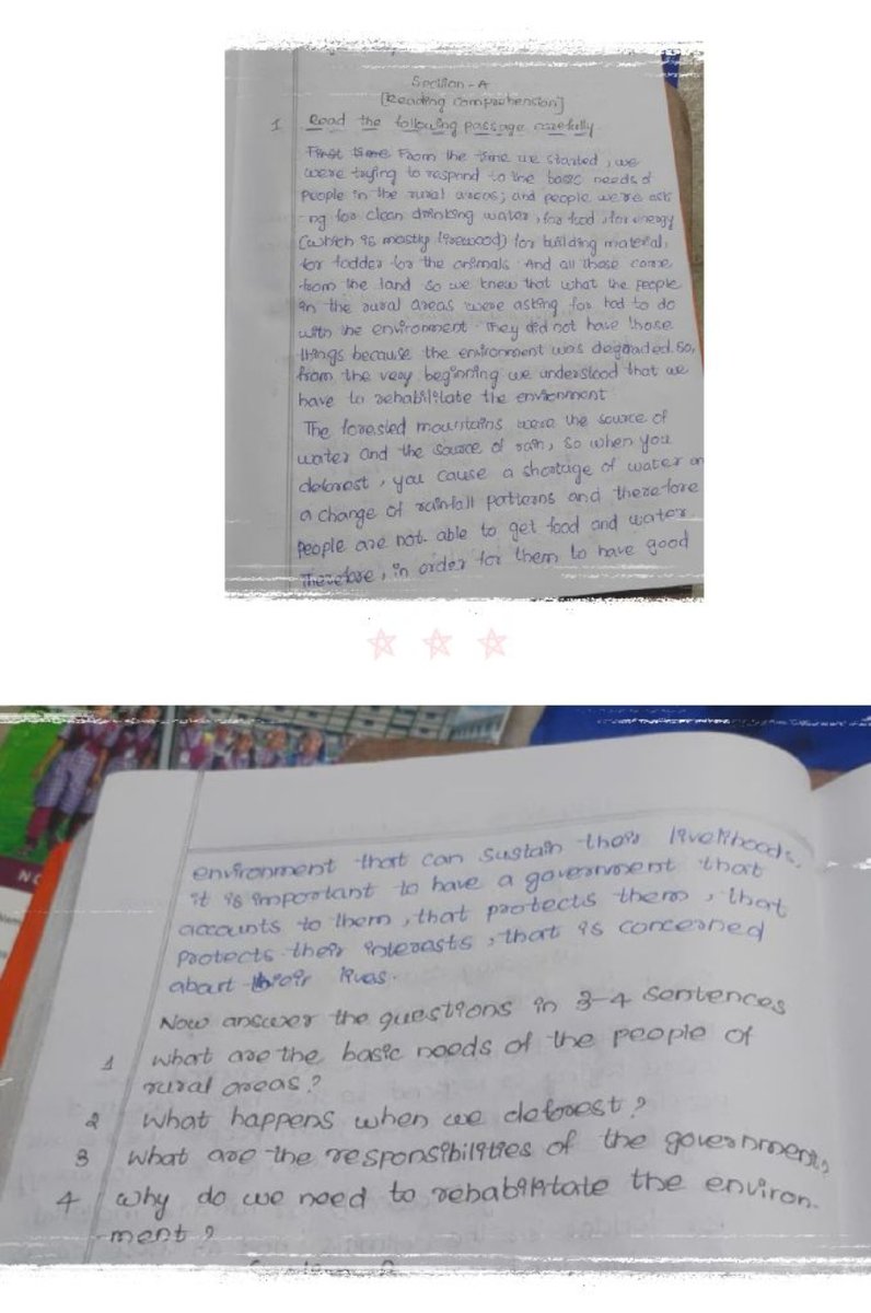 Section-A [Reading comprehension] I. Read the following passage carefull..