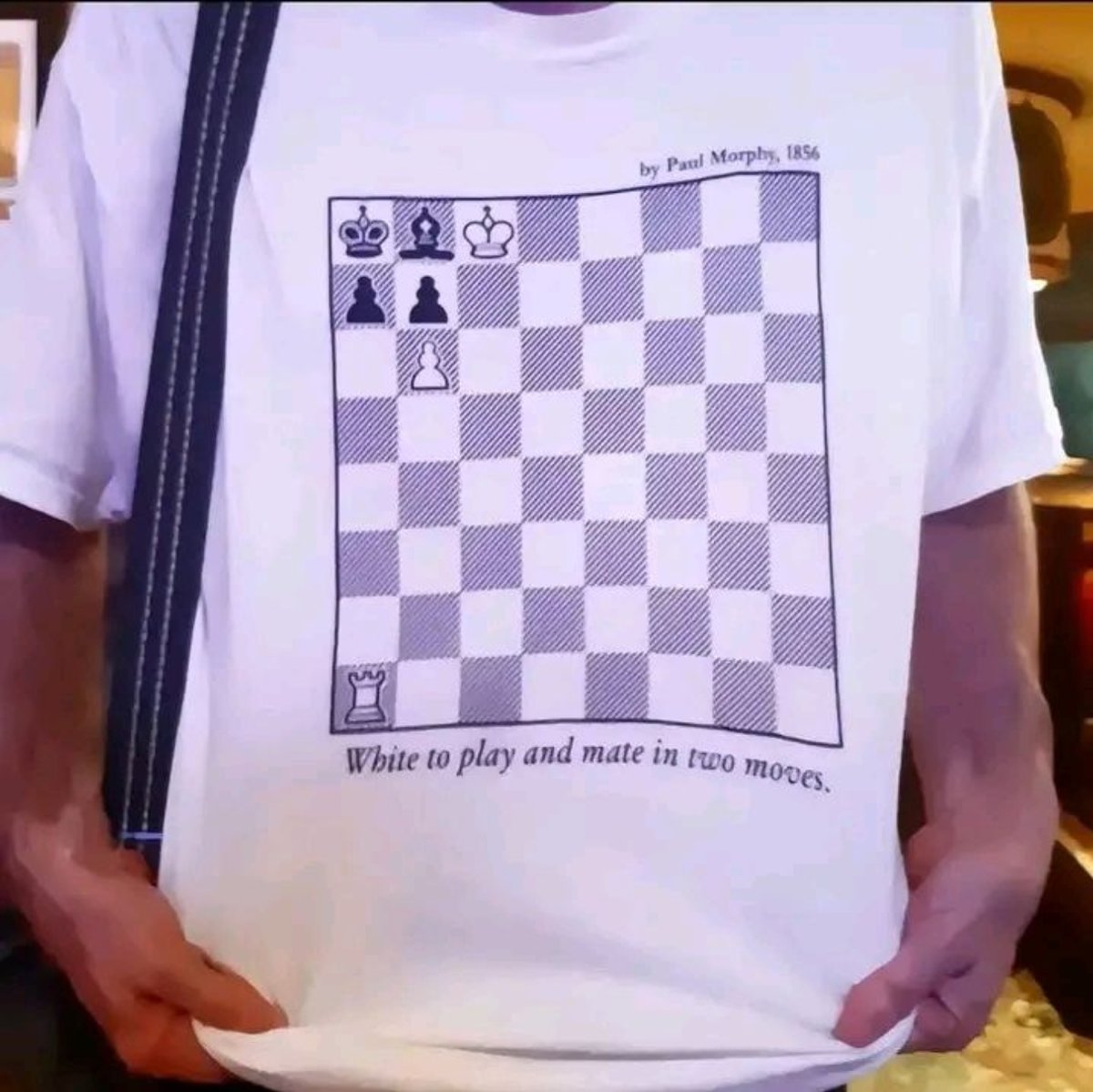 White to play and mate in two moves. | Filo