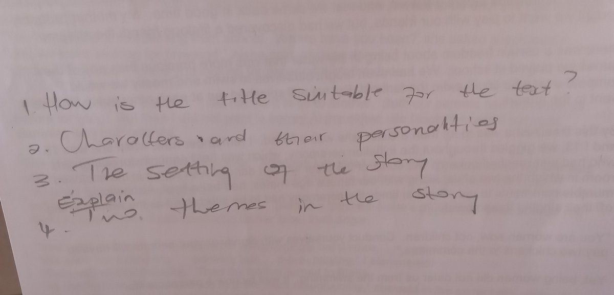 Refer to the short story of "Swimming Partners". How is the title suitab..