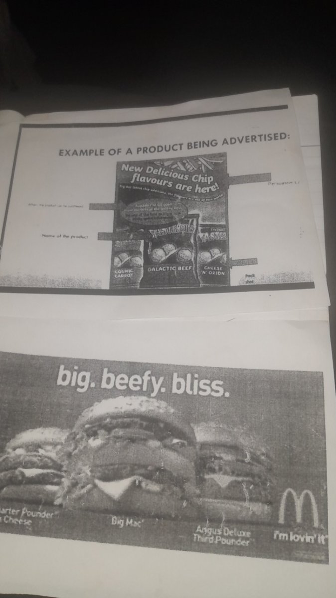 The provided image shows two advertisements. The first advertisement is f..