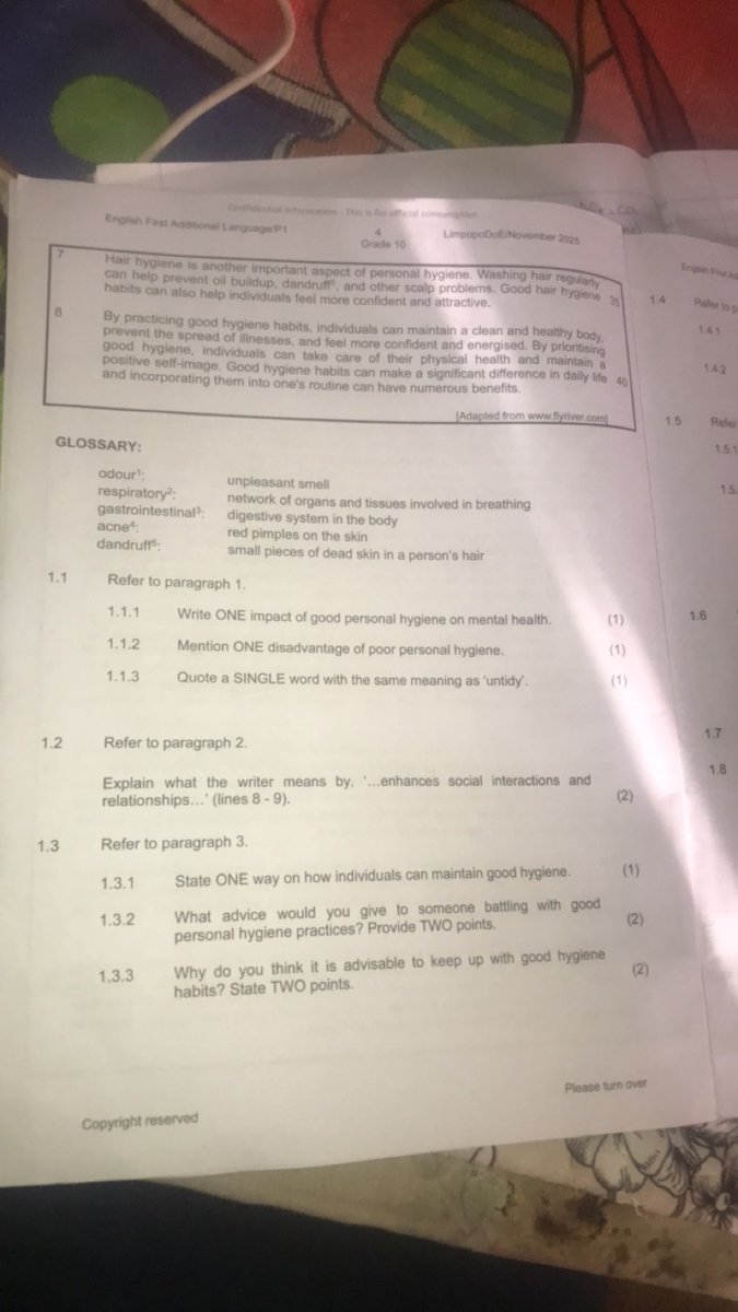 English First Additional Language/P1 Grade 10 LimpopoDoE/November 2025 H..