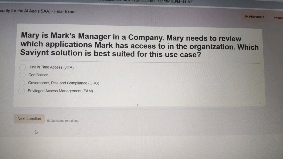 Mary is Mark's Manager in a Company. Mary needs to review which applicati..
