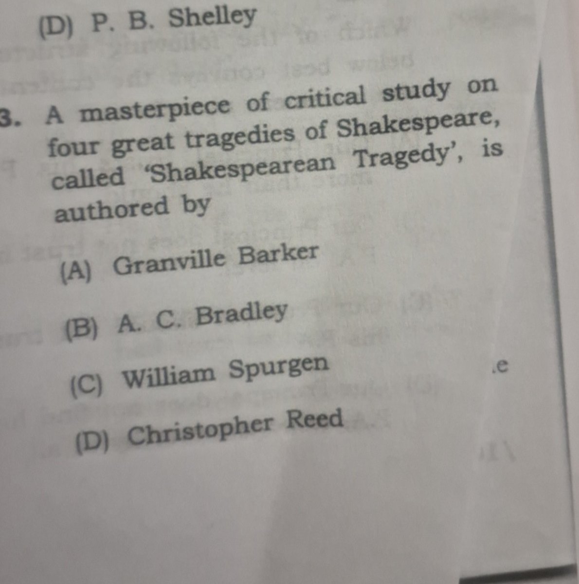 A masterpiece of critical study on four great tragedies of Shakespeare, c..