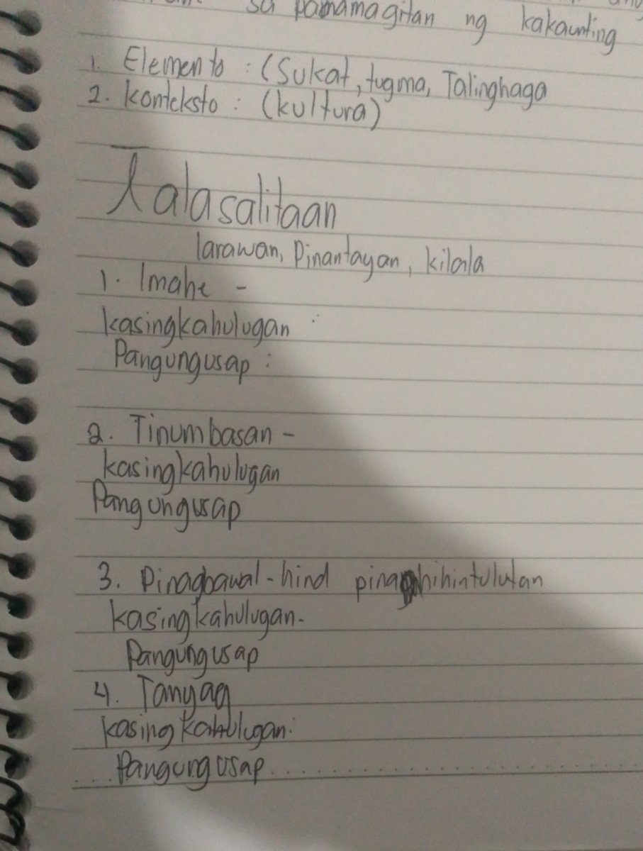 Here are some words from the Filipino language. Provide the meaning and u..