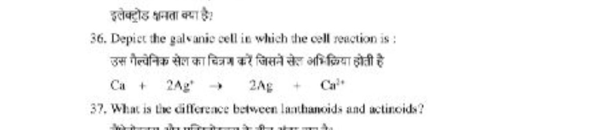 Depict the galvanic cell in which the cell reaction is: Ca + 2Ag⁺ → 2Ag