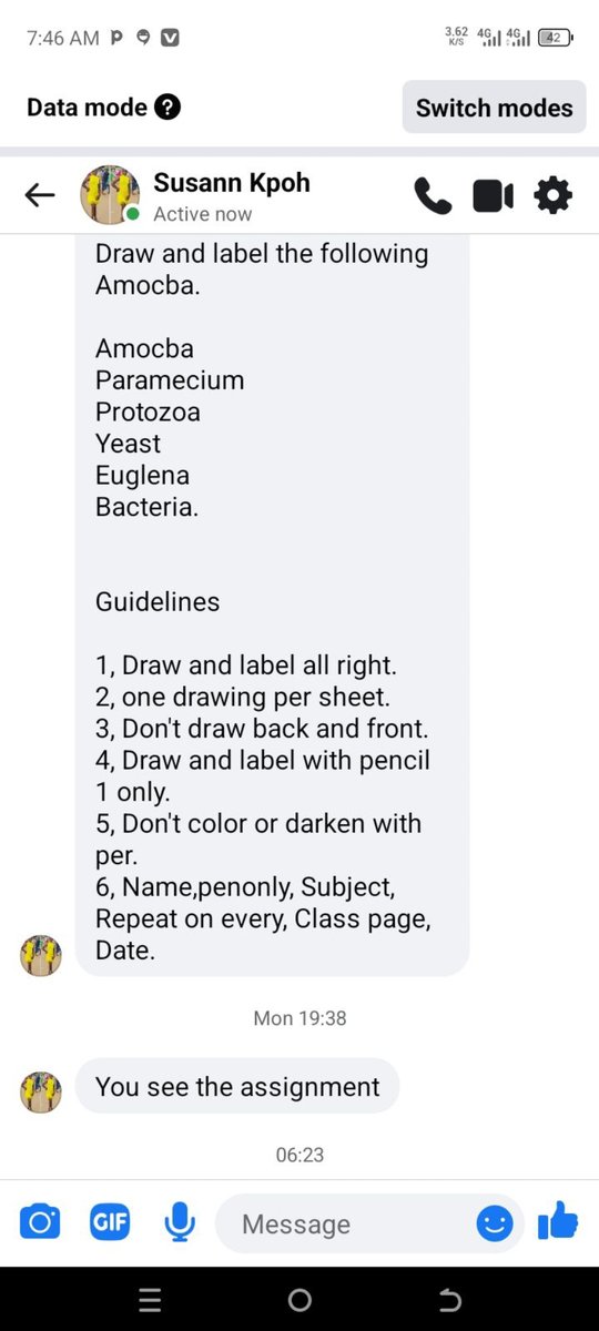 Draw and label the following: Amoeba Paramecium Protozoa Yeast Euglena B..