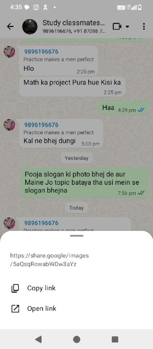 Math ka project Pura hue Kisi ka Pooja slogan ki photo bhej de aur Maine