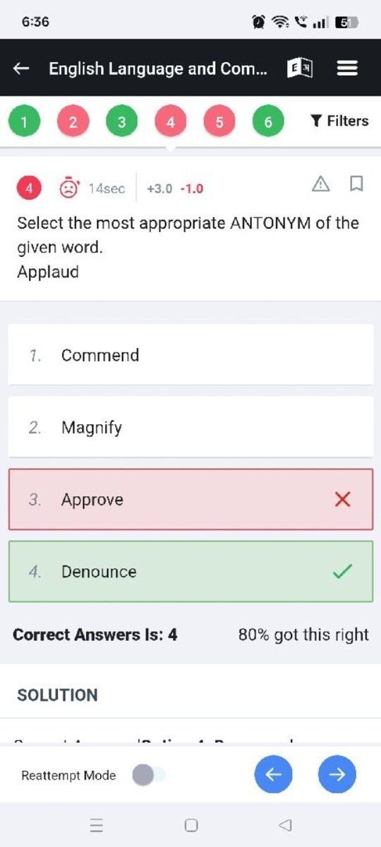 Select the most appropriate ANTONYM of the given word. Applaud Commend M..