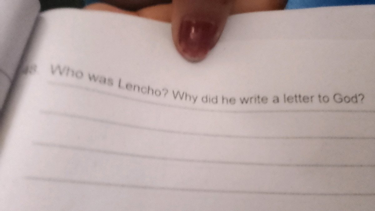 Who was Lencho? Why did he write a letter to God? | Filo