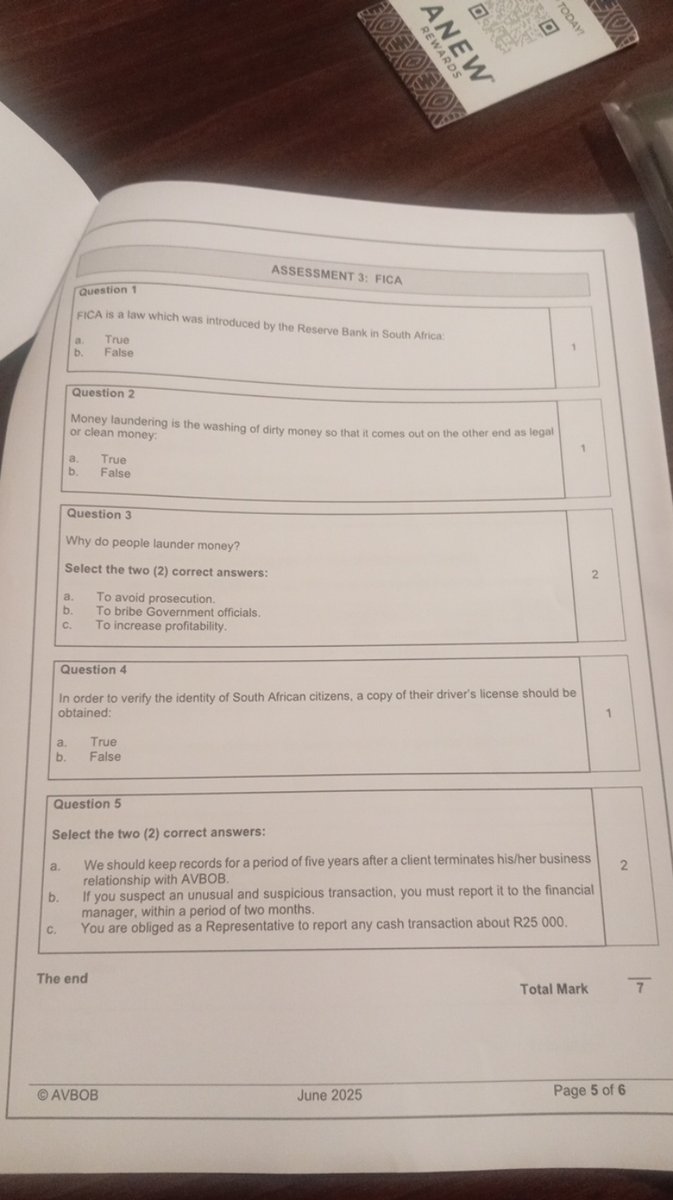 ASSESSMENT 3: FICA Question 1 FICA is a law which was introduced by the
