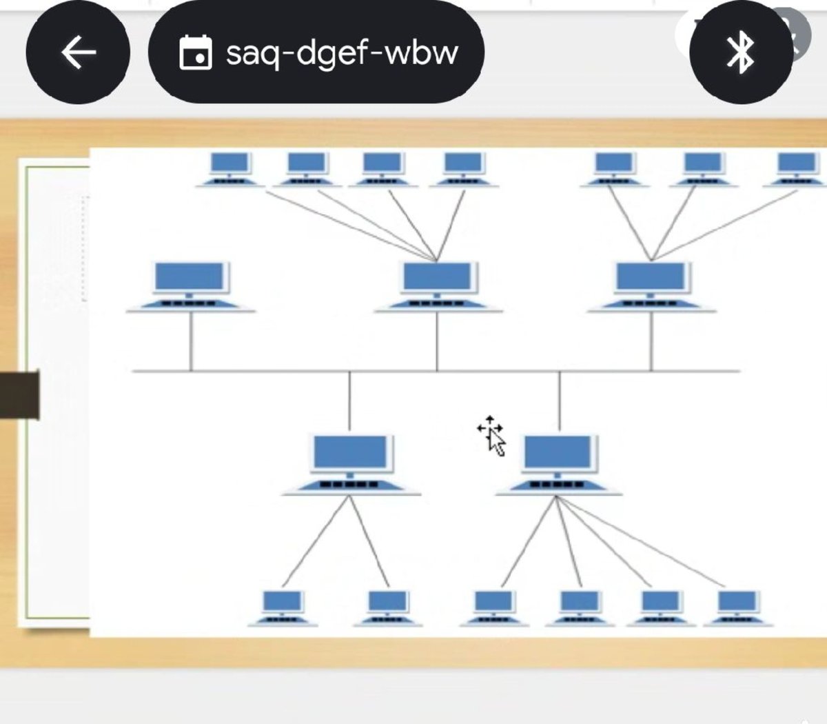 The user has provided an image of a computer network diagram. The user ha..