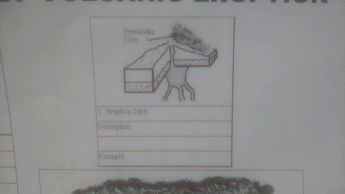 Eruption Type: Description: Example: | Filo