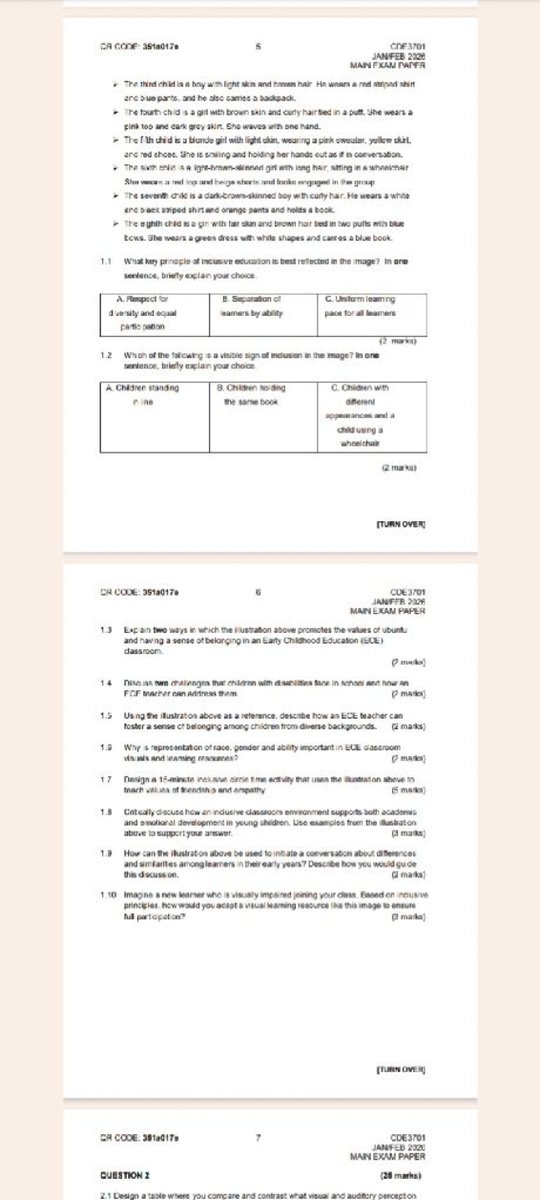 CR CODE: 35180178 COF3701 JAN FEB 2026 MAIN EXAM PAPER The third child i..