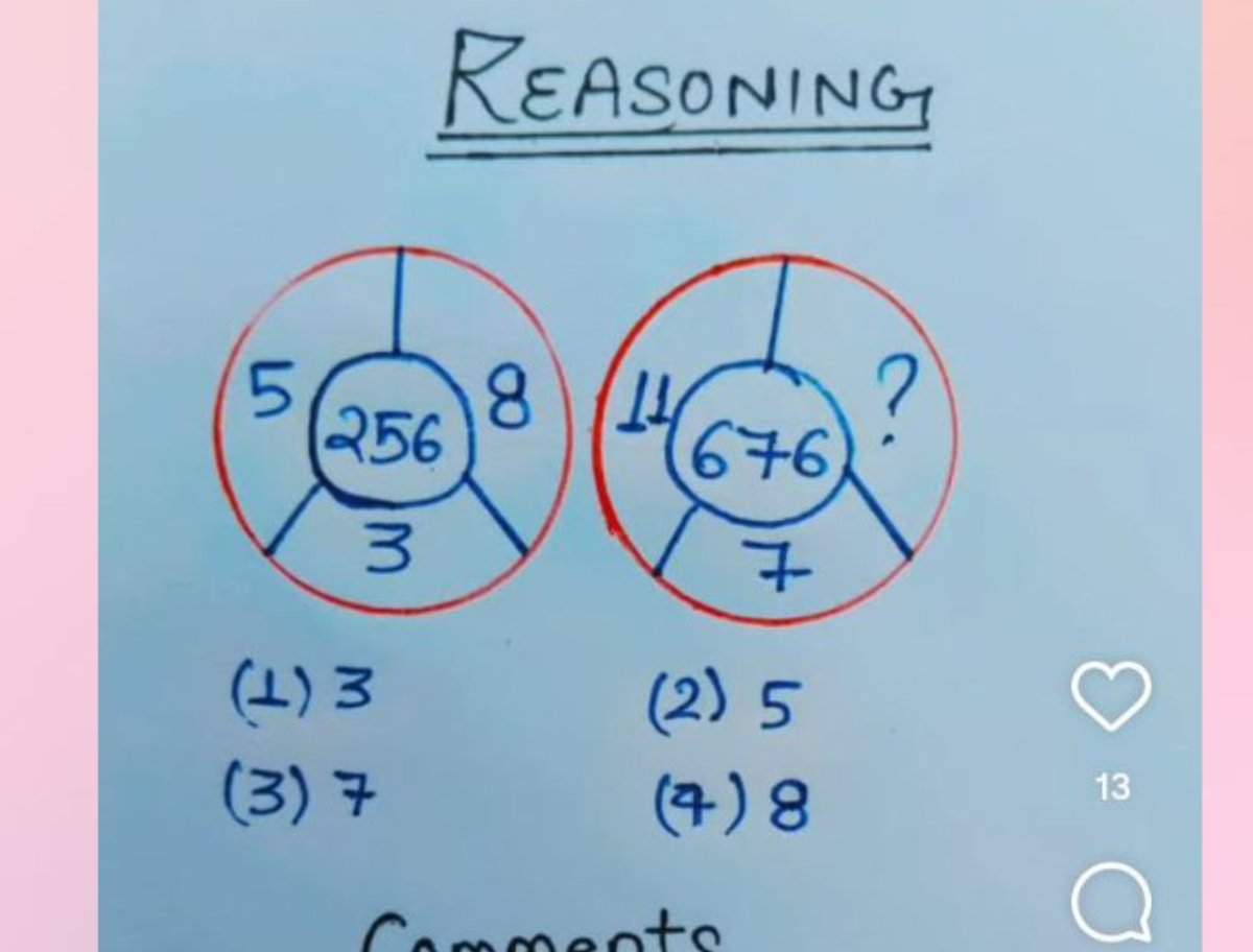 The image shows two circular diagrams with numbers. The first diagram has..