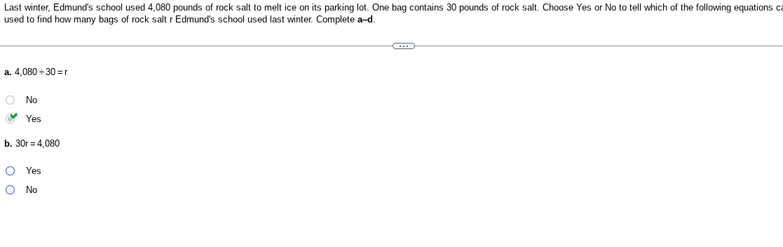 Last winter, Edmund's school used 4,080 pounds of rock salt to melt ice o..