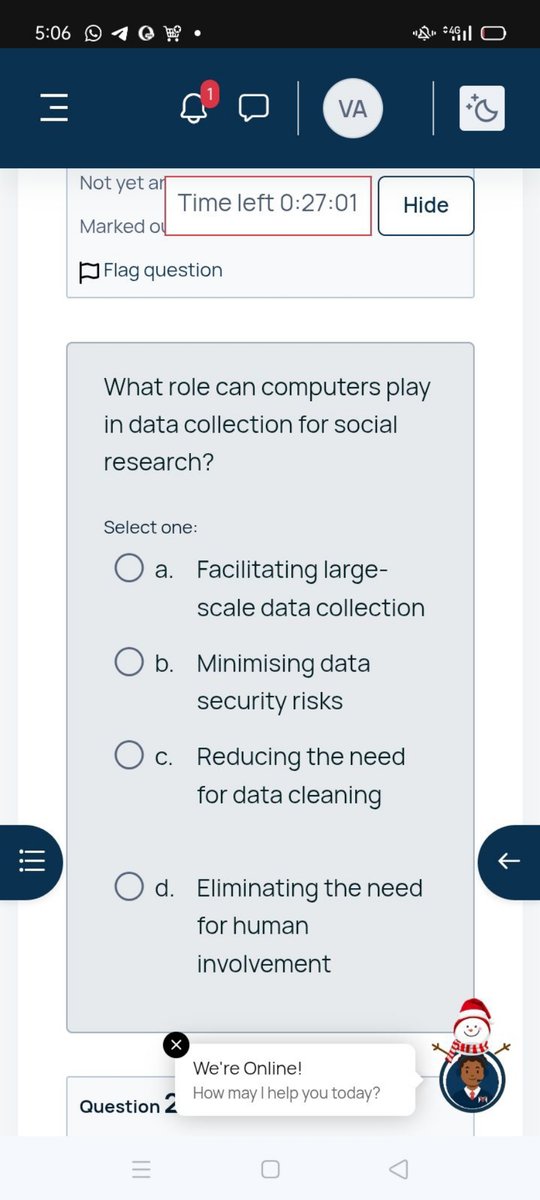 What role can computers play in data collection for social research? Sel..