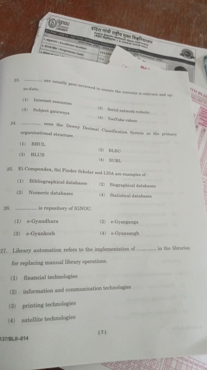 are usually peer-reviewed to ensure the contents is relevant and up-..
