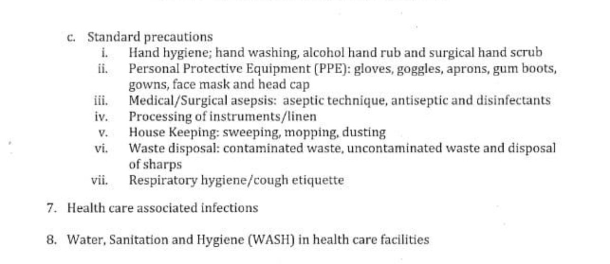 c. Standard precautions i. Hand hygiene; hand washing, alcohol hand rub a..