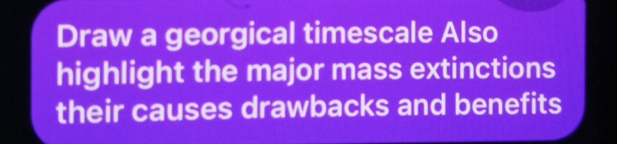 Draw a geological timescale. Also, highlight the major mass extinctions,