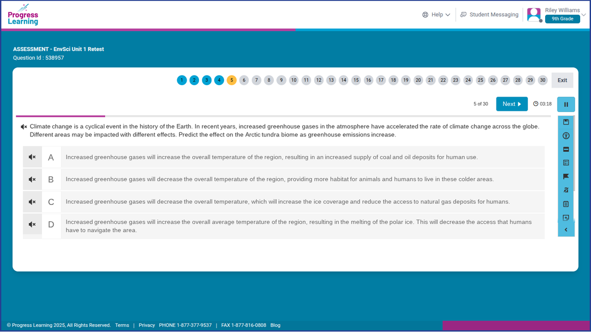 Climate change is a cyclical event in the history of the Earth. In recent..