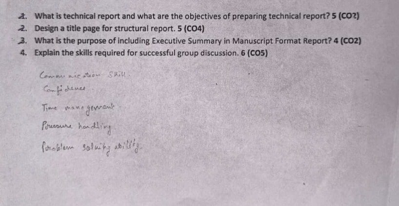 What is a technical report and what are the objectives of preparing a tec..