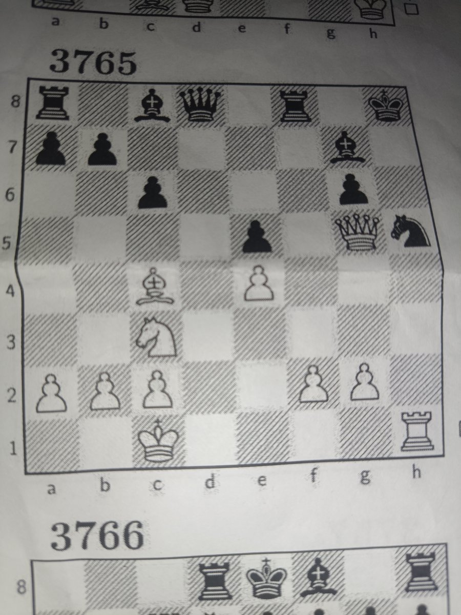 Given the chess board position 3765, White to play and mate in 3 moves...