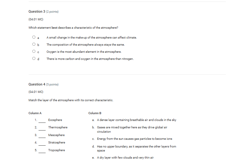 Question 3 (2 points) (04.01 MC) Which statement best describes a charact..