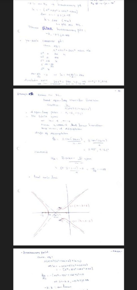 Draw the root locus for the given open-loop transfer function: G(s) = k