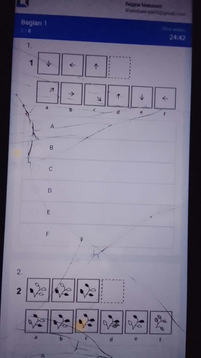 The user has provided an image containing two visual reasoning questions...
