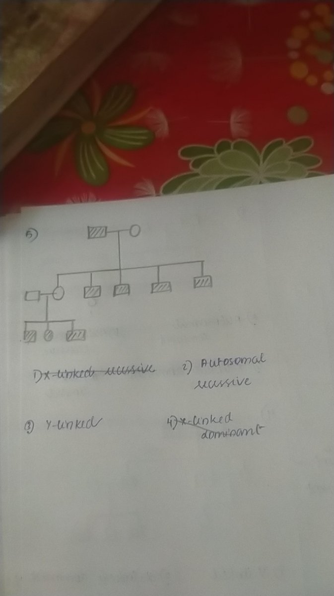 Analyze the provided pedigree chart and determine the mode of inheritance..