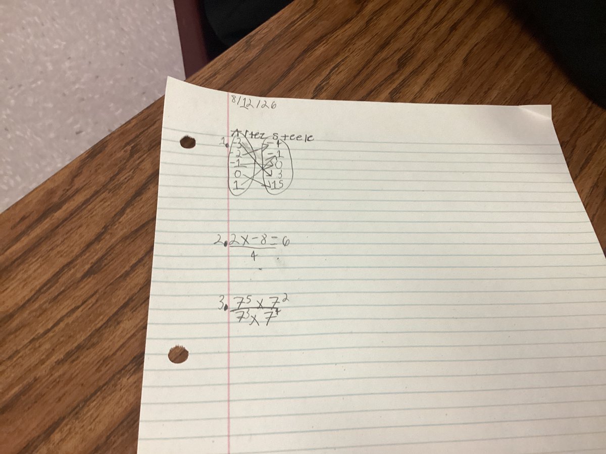 Here are three math problems: A diagram showing a mapping from a set of